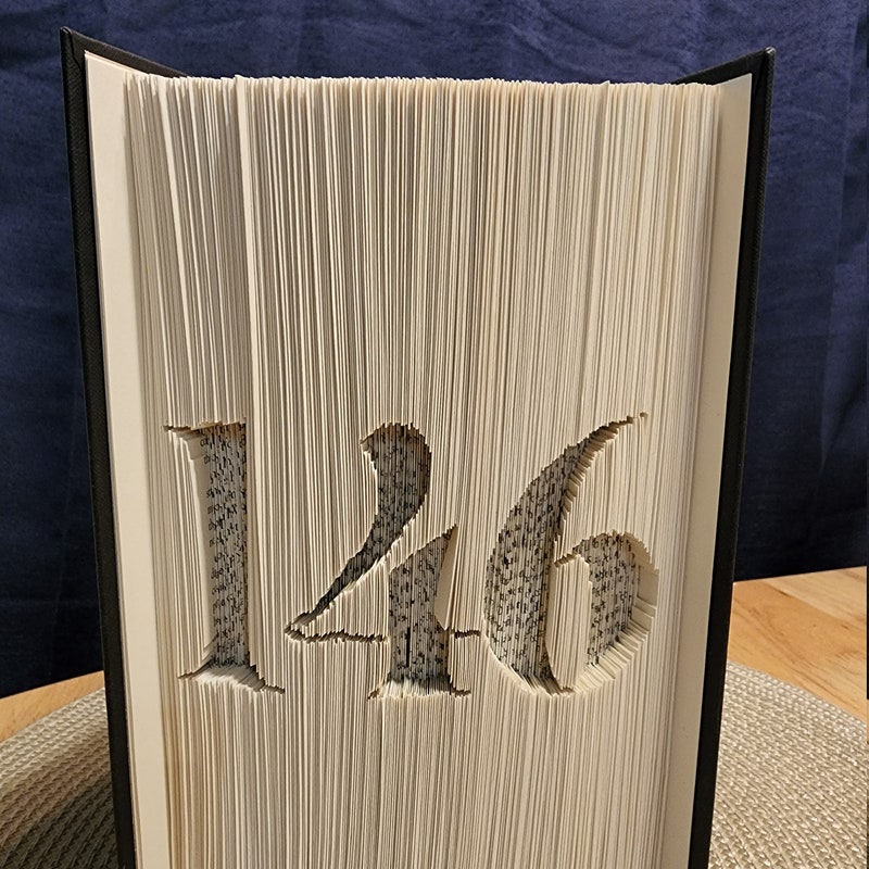 Custom Book Folding Pattern - Etsy