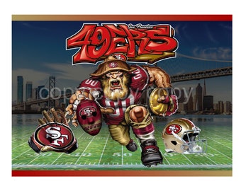 49ers Wall Decor - Etsy