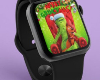 Grinch Apple Watch Face - Etsy