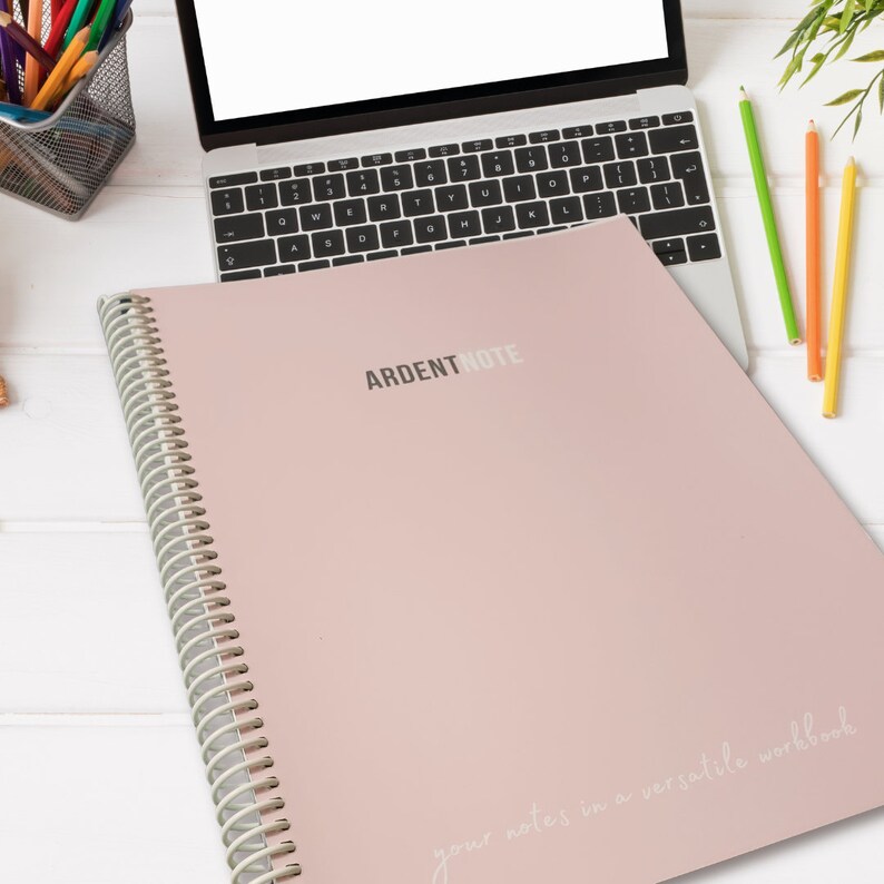 Spiral Notebook Note Planner Easy Note Taking Cornell Notes Notebook ...