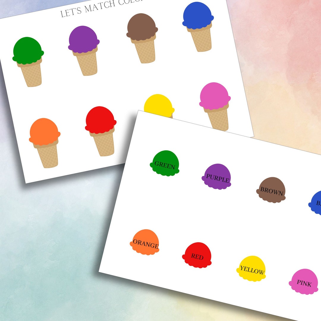 Let's Learn Colors! - Etsy