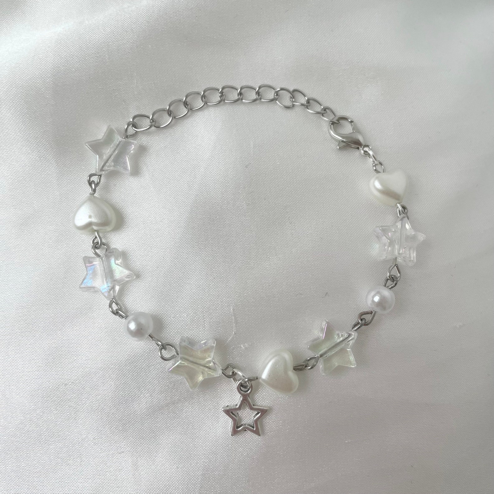 Handmade Star Beaded Bracelet - Etsy