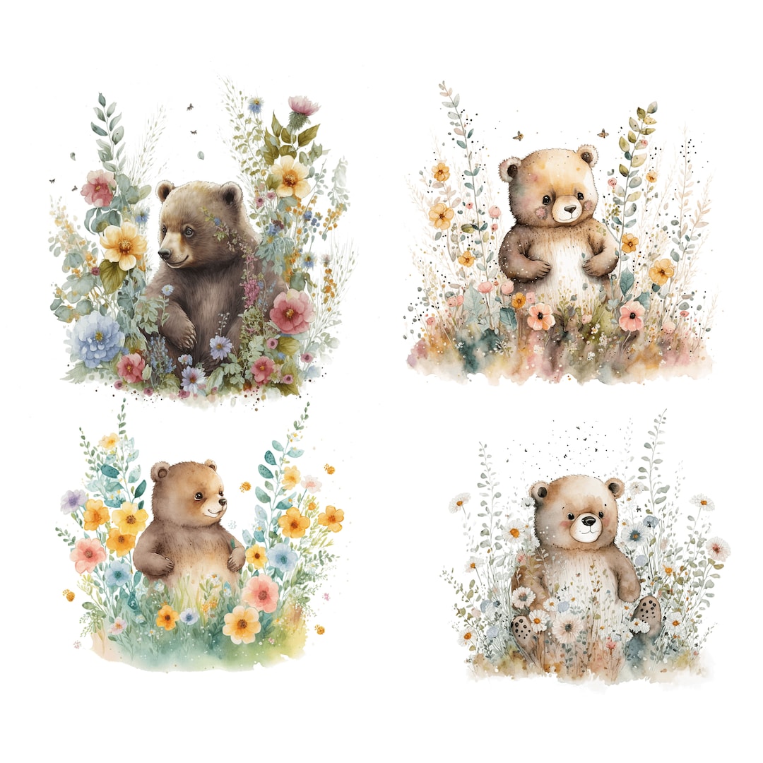 Baby Bear Sublimation Design PNG, Magnolia Toddler Sublimation Designs ...