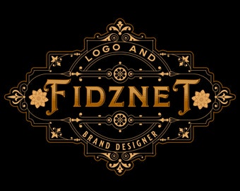 Custom Logo Designs Professional Logo Designer Victorian Style Logo Boutique Logo Design Vintage ...