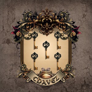 Family Crest Coat of Arms | Custom Logo Design | Family Crest Svg, Png ...