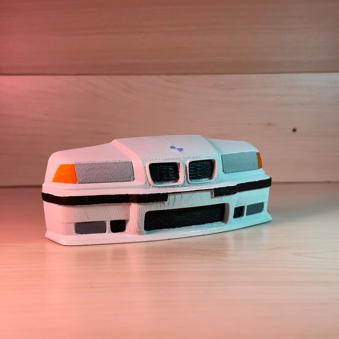 Bmw E36 Wall Decor, Sculpture, 3D Print - Etsy
