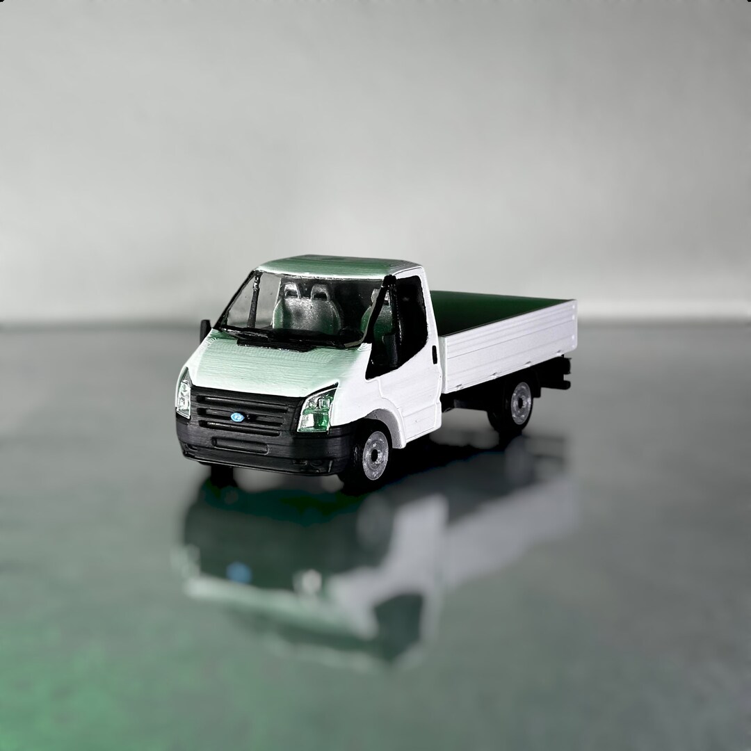 Ford Transit Custom Made 3D Model Diecast - Etsy