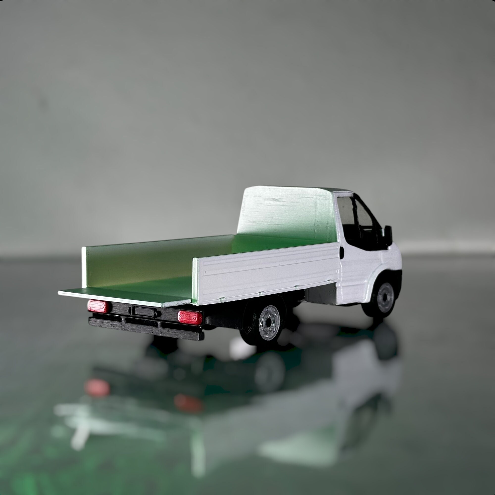 Ford Transit Custom Made 3D Model Diecast - Etsy