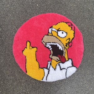Lisa Simpson Loser Rug - Etsy