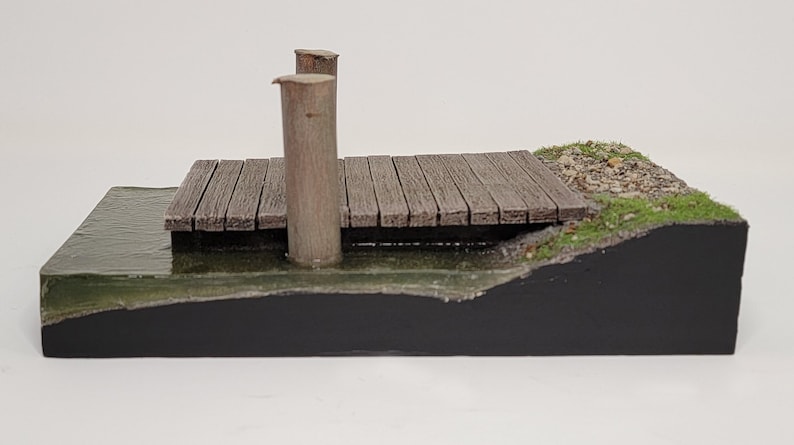 Murky Dock 1:12 Scale Action Figure Diorama - Etsy