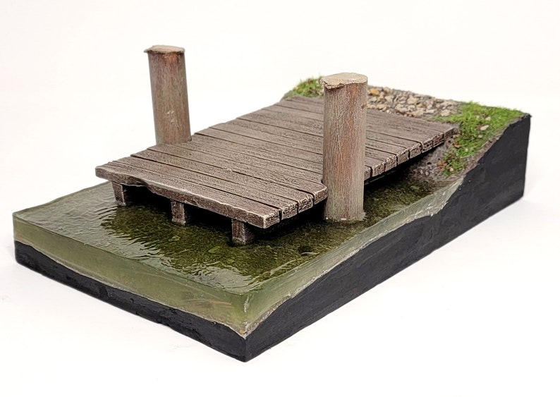 Murky Dock 1:12 Scale Action Figure Diorama - Etsy