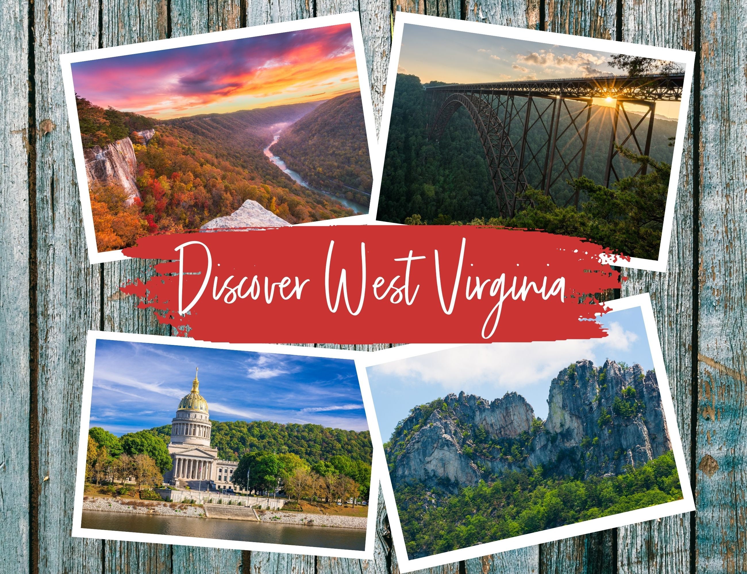 West Virginia Bucket List Printable | America's 50 States Travel ...