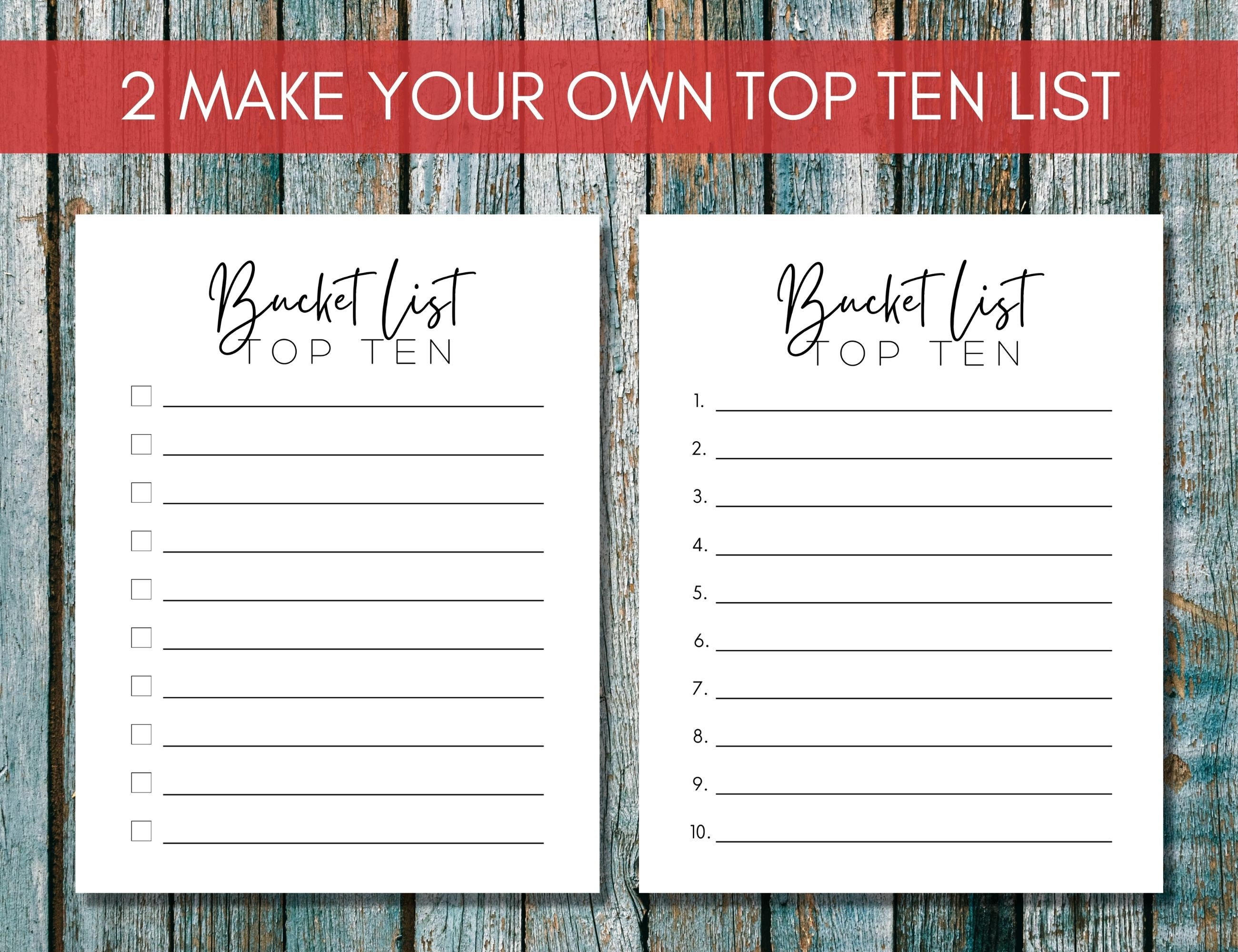 50 States Bucket List Printables Bundle United States Travel - Etsy
