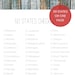 50 States Checklist Printable | US States Bucket List Challenge ...