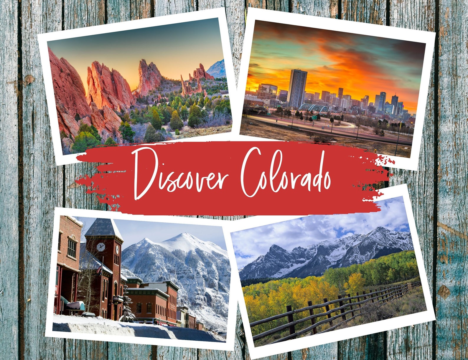 Colorado Bucket List Printable | America's 50 States Travel Planner ...