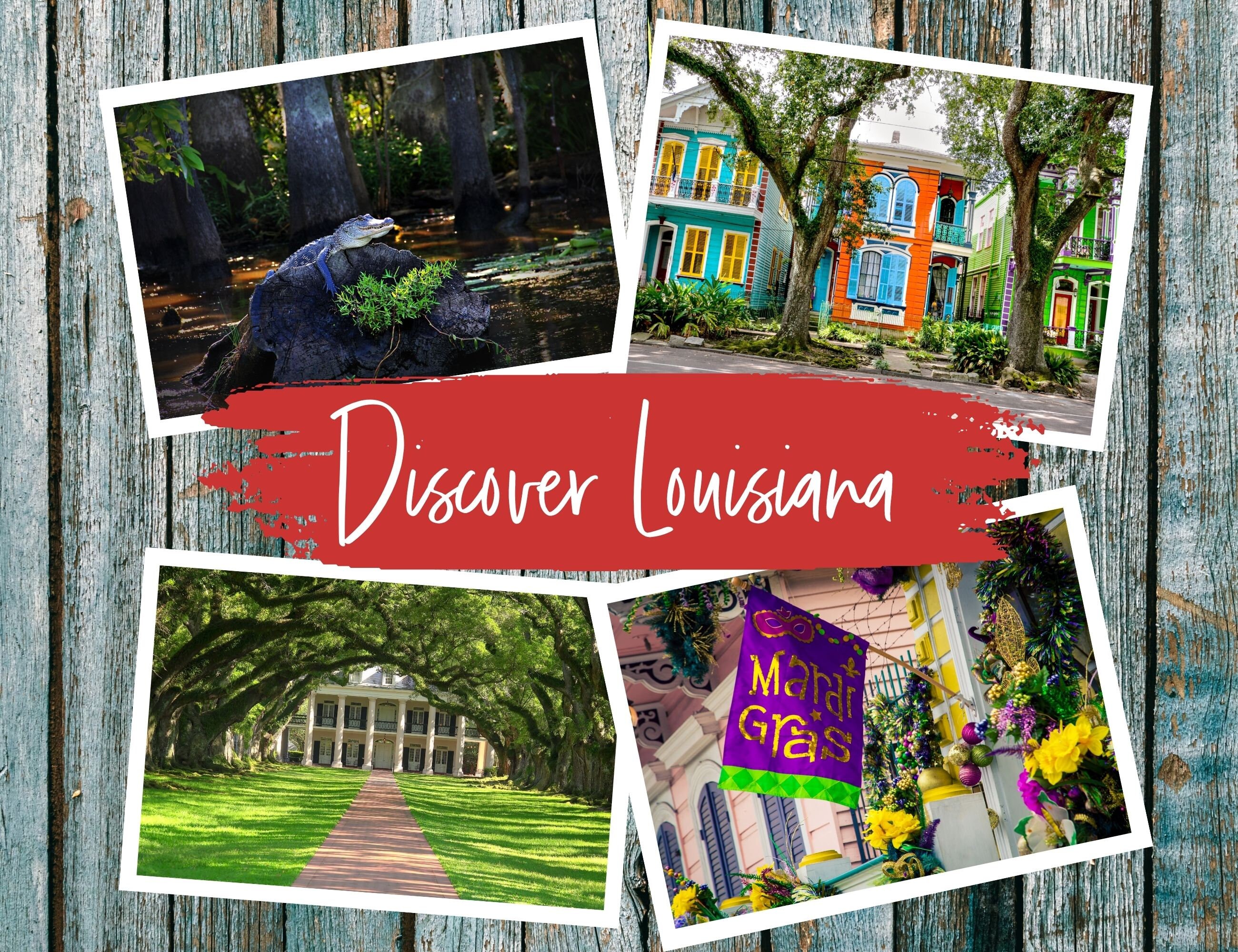 Louisiana Bucket List Printable America's 50 States Travel Planner ...