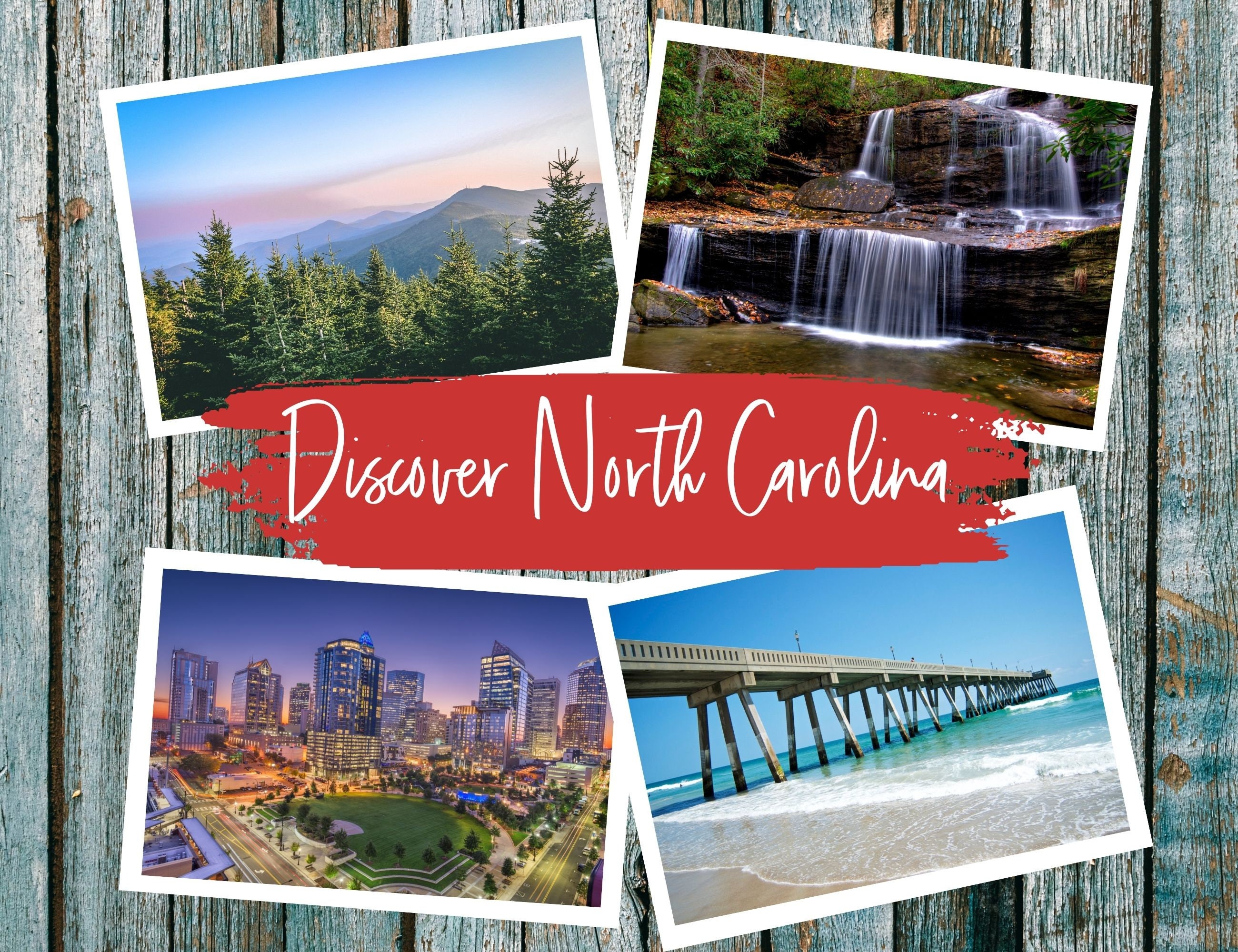 North Carolina Bucket List Printable | America's 50 States Travel ...