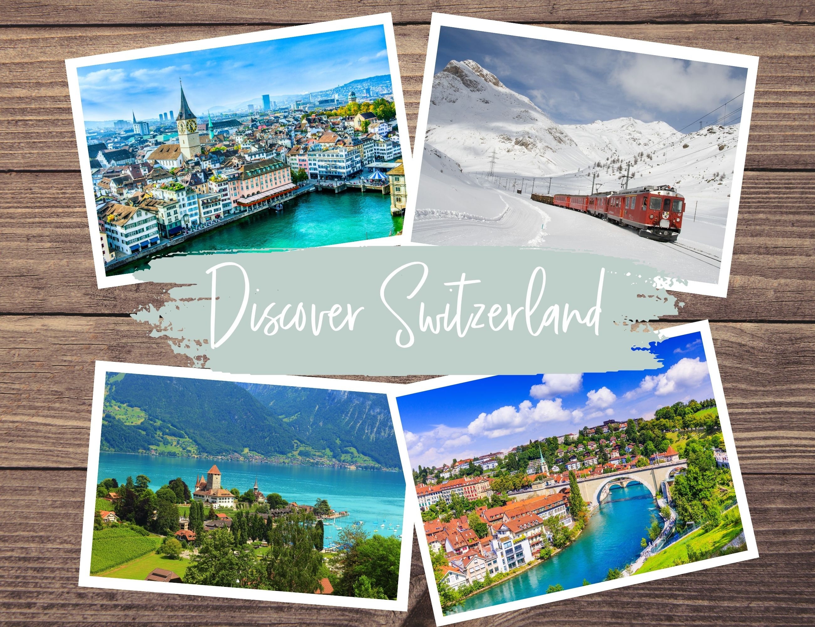 Switzerland Bucket List Printable | Switzerland Travel List Planner ...