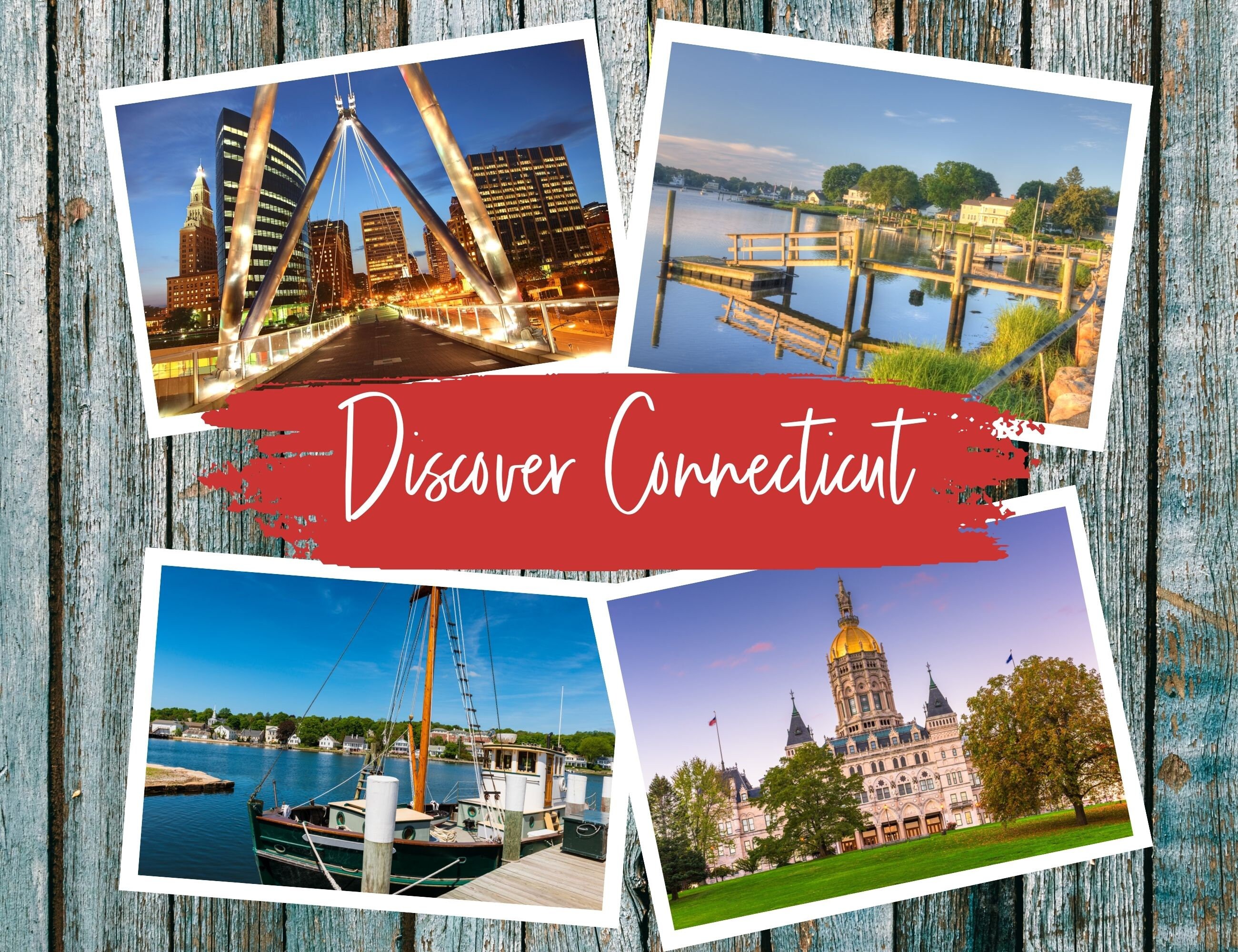 Connecticut Bucket List Printable | America's 50 States Travel Planner ...