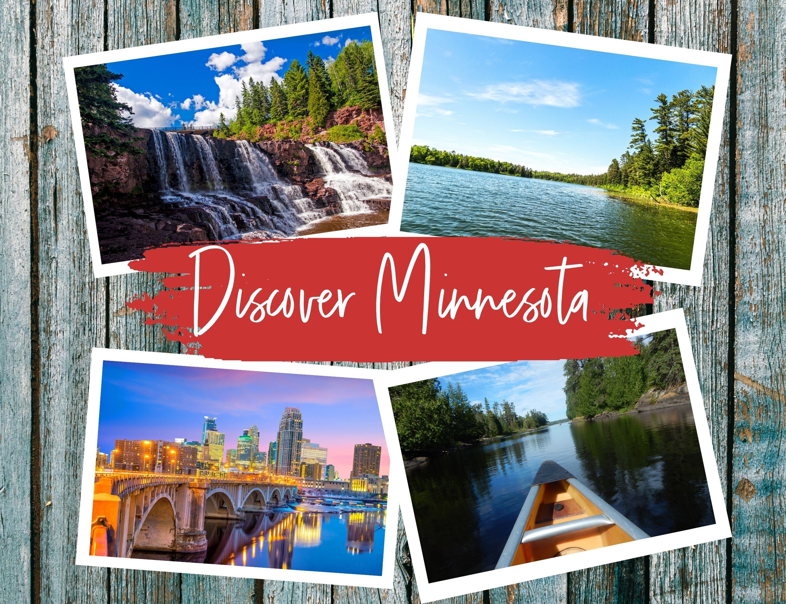 Minnesota Bucket List Printable | America's 50 States Travel Planner ...
