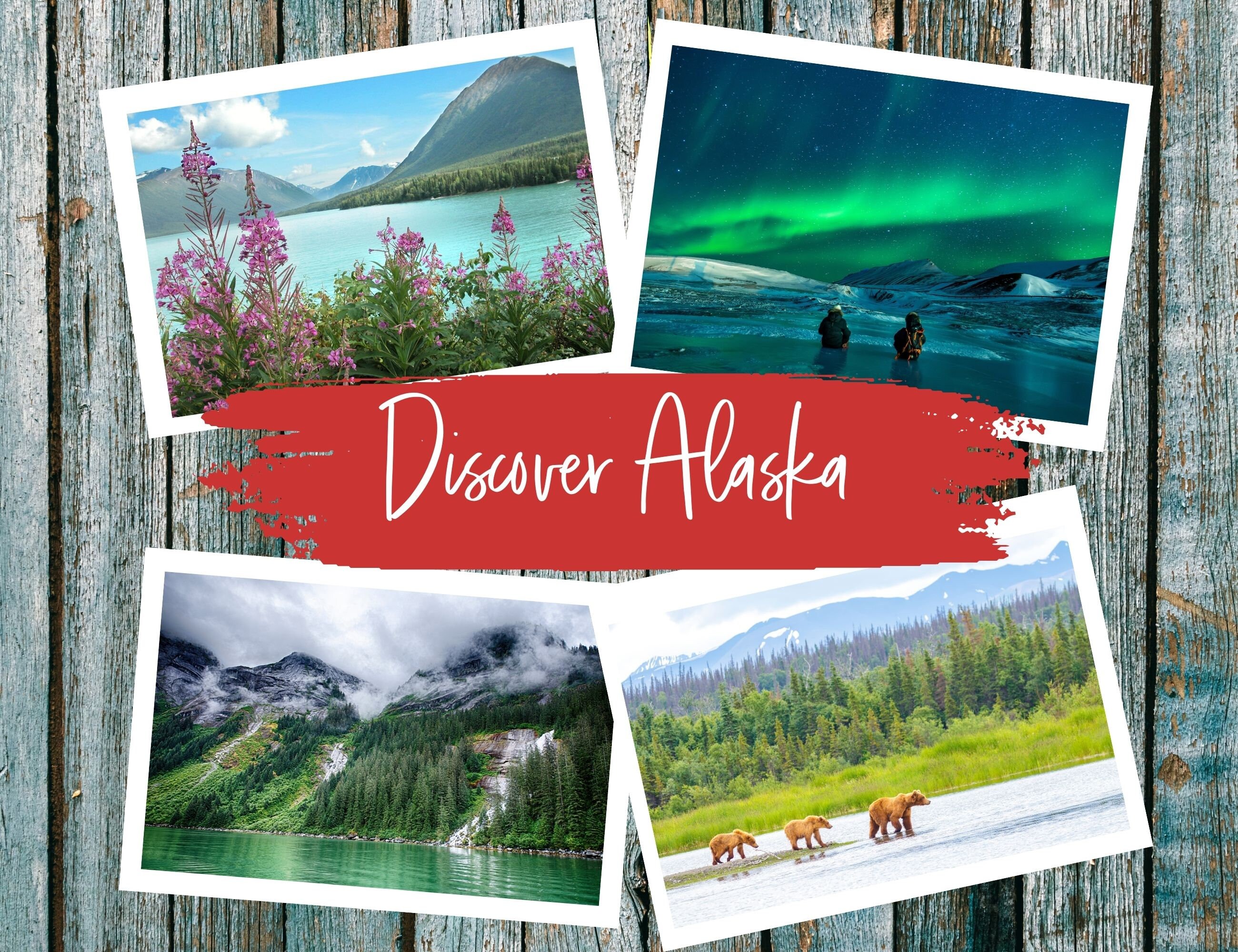 Alaska Bucket List Printable | America's 50 States Travel Planner ...