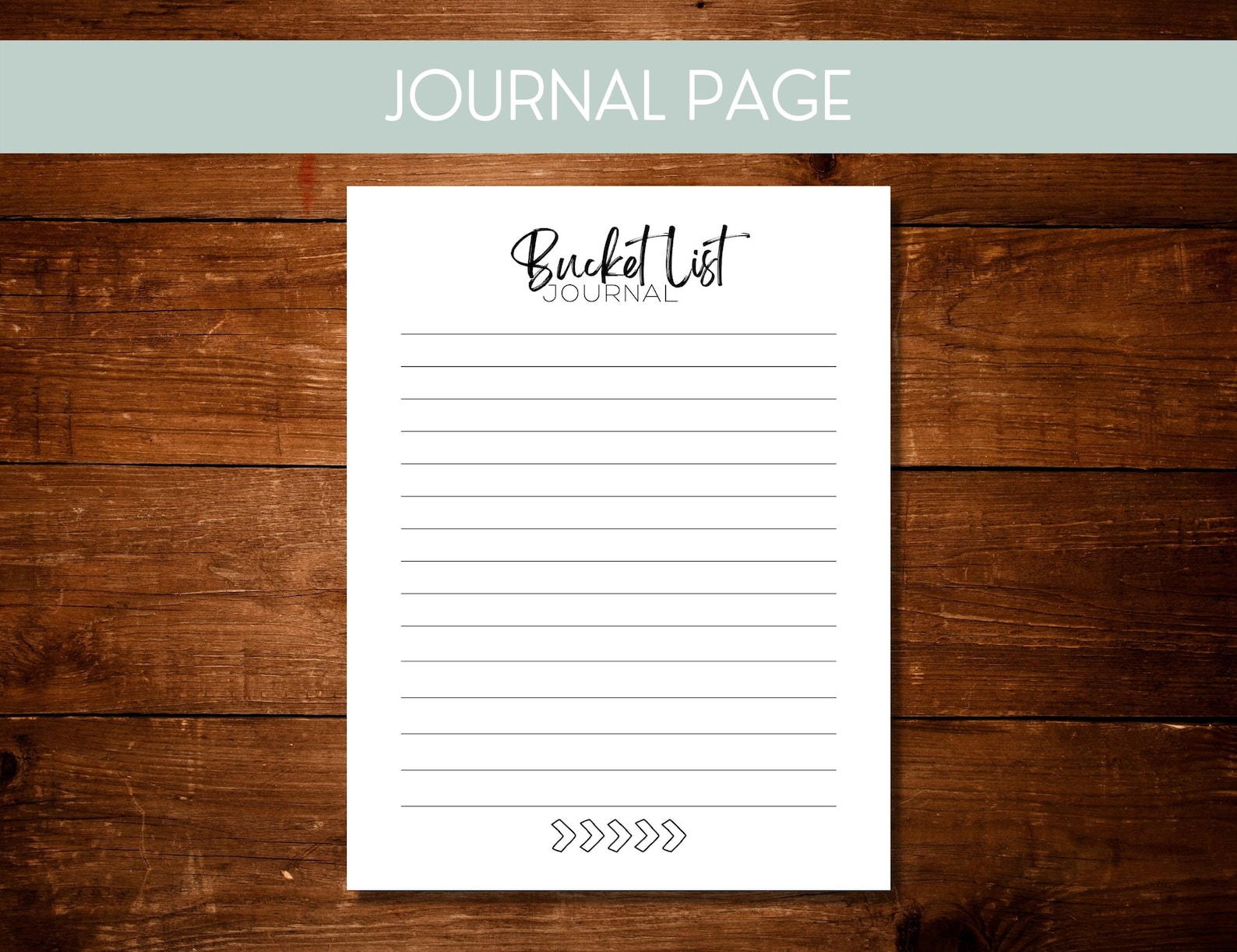 Printable Bucket List PDF | Blank DIY Bucket List | Goal Planner ...