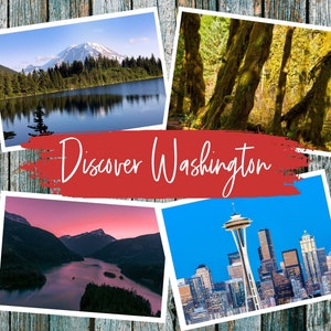 Washington Bucket List Printable | America's 50 States Travel Planner ...