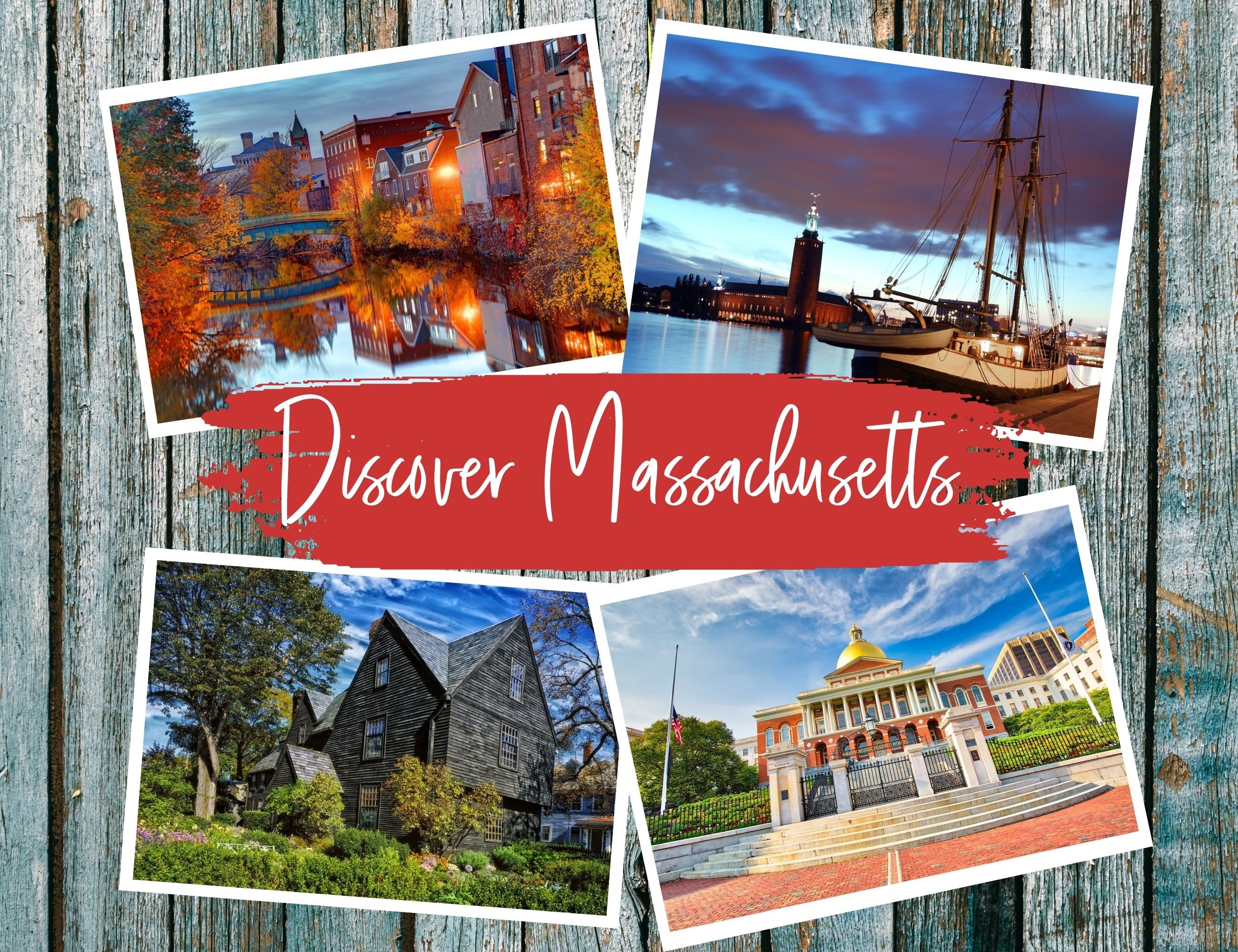 Massachusetts Bucket List Printable America's 50 States Travel Planner ... Massachusetts Bucket List Printable America's 50 States Travel Planner ...