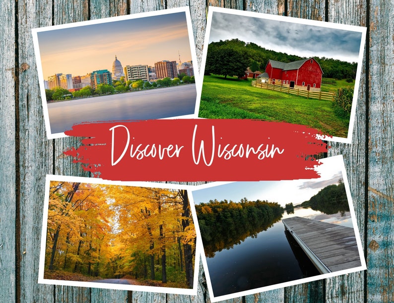 Wisconsin Bucket List Printable | America's 50 States Travel Planner ...