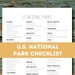 50 States Checklist Printable US States Bucket List Challenge United ...