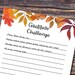 30 Day Gratitude Challenge Printable | Monthly Challenge Tracker ...