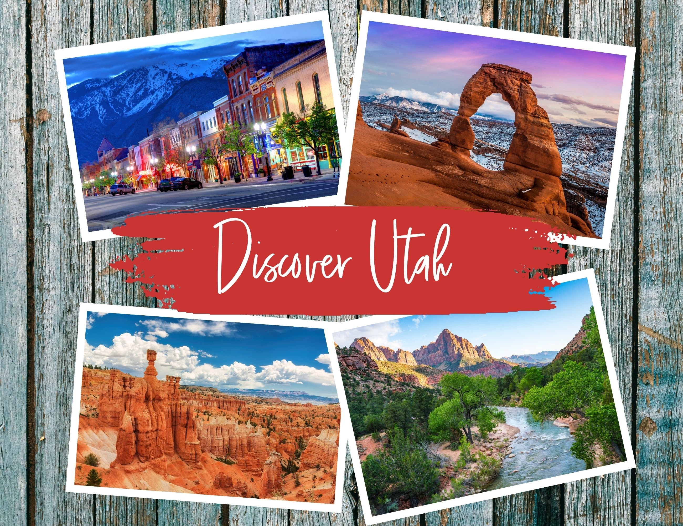 Utah Bucket List Printable | America's 50 States Travel Planner ...