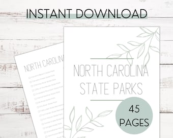 Indiana State Parks and Recreation Checklist | Printable Travel Journal ...