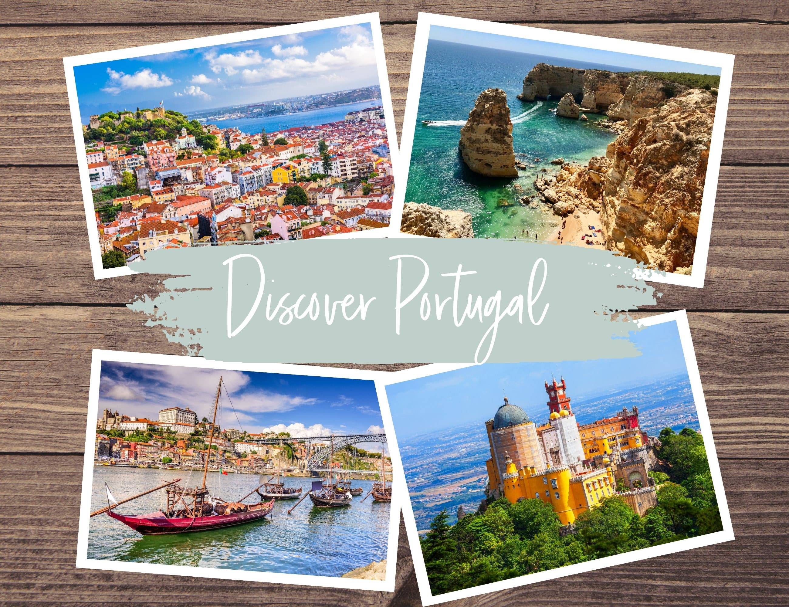 Portugal Bucket List Printable | Portugal Travel List Planner | Travel ...