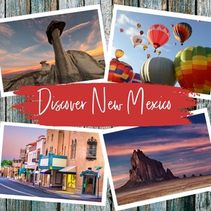 New Mexico Bucket List Printable | America's 50 States Travel Planner ...
