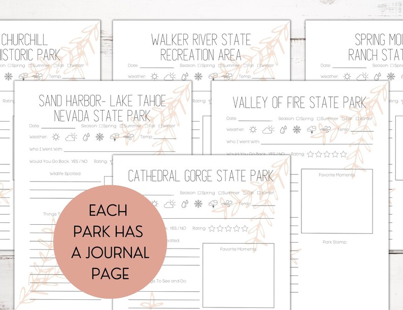 Nevada State Parks and Recreation Checklist | State Parks Travel ...