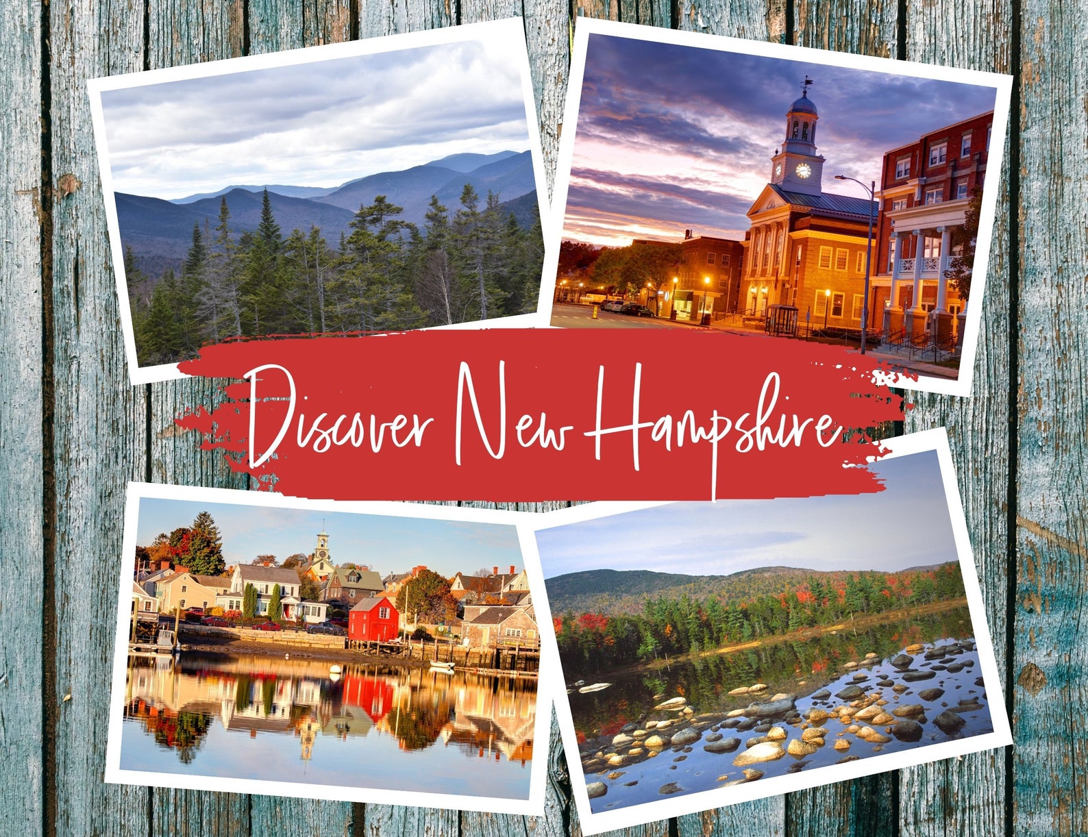 New Hampshire Bucket List Printable | America's 50 States Travel ...