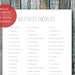 50 States Checklist Printable US States Bucket List Challenge - Etsy
