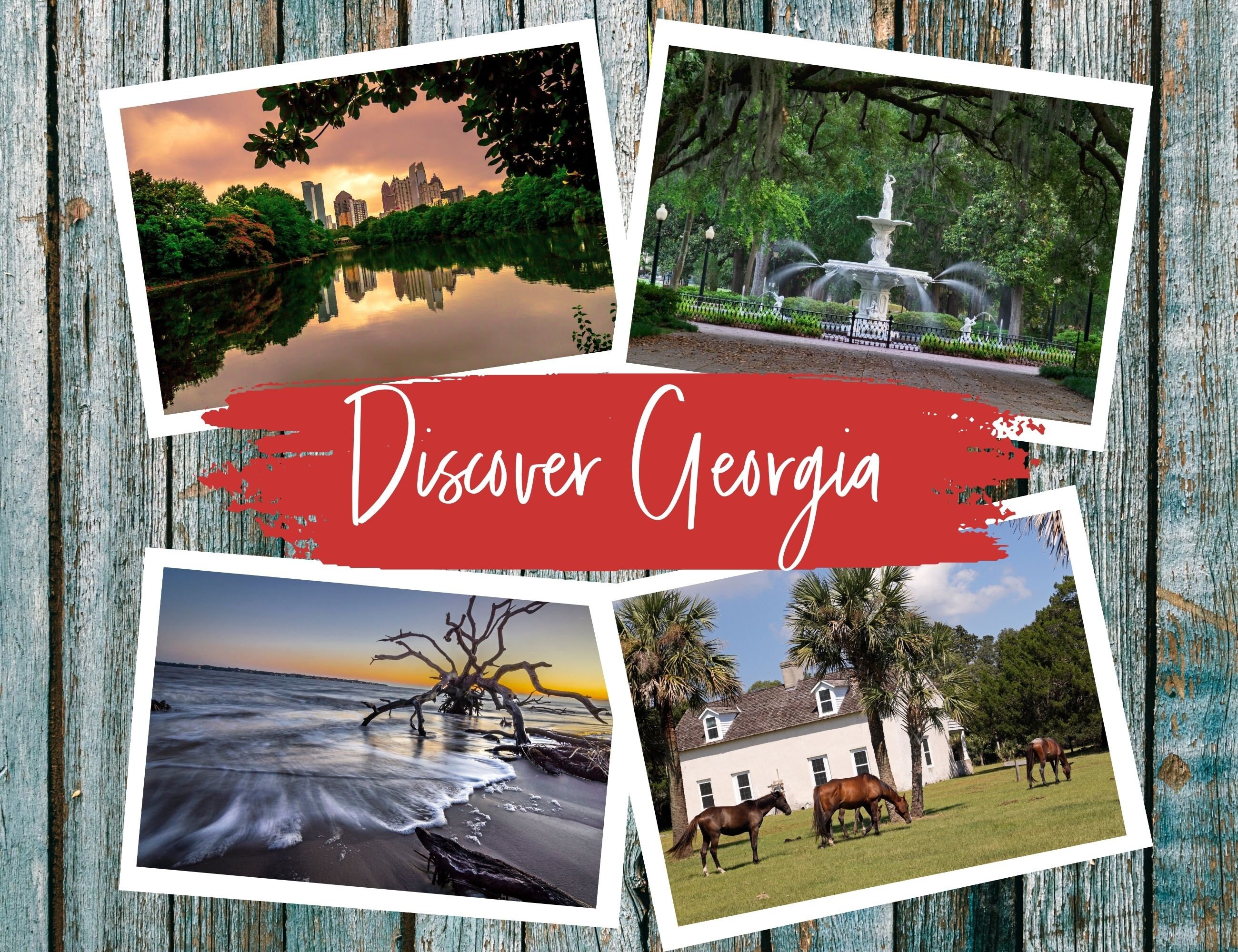 Georgia Bucket List Printable | America's 50 States Travel Planner ...