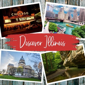 Illinois Bucket List Printable | Top Things to Do Travel Planner ...