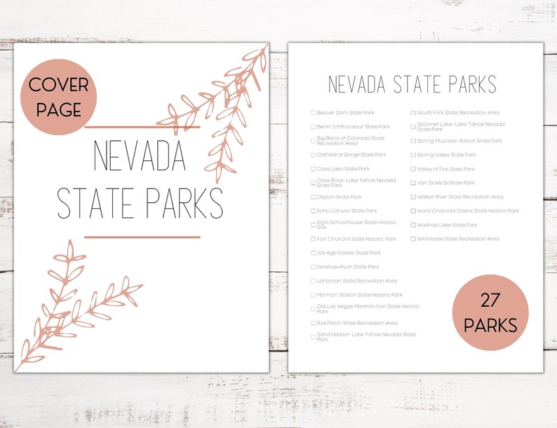 Nevada State Parks and Recreation Checklist | State Parks Travel ...