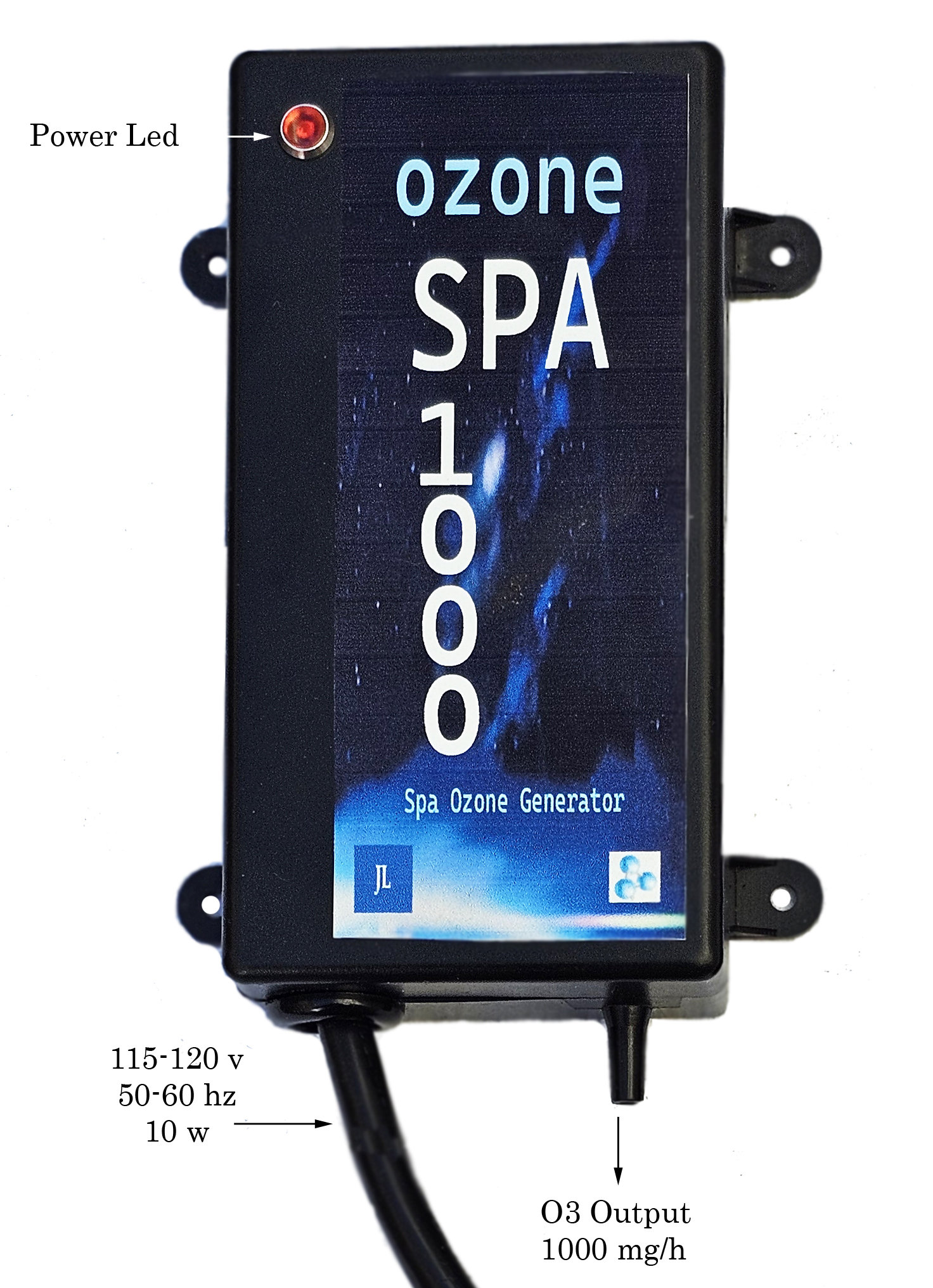 SPA Ozone Generator,1000 Mg/h, Ozone Machine, Purifier, Hot Tub,air ...
