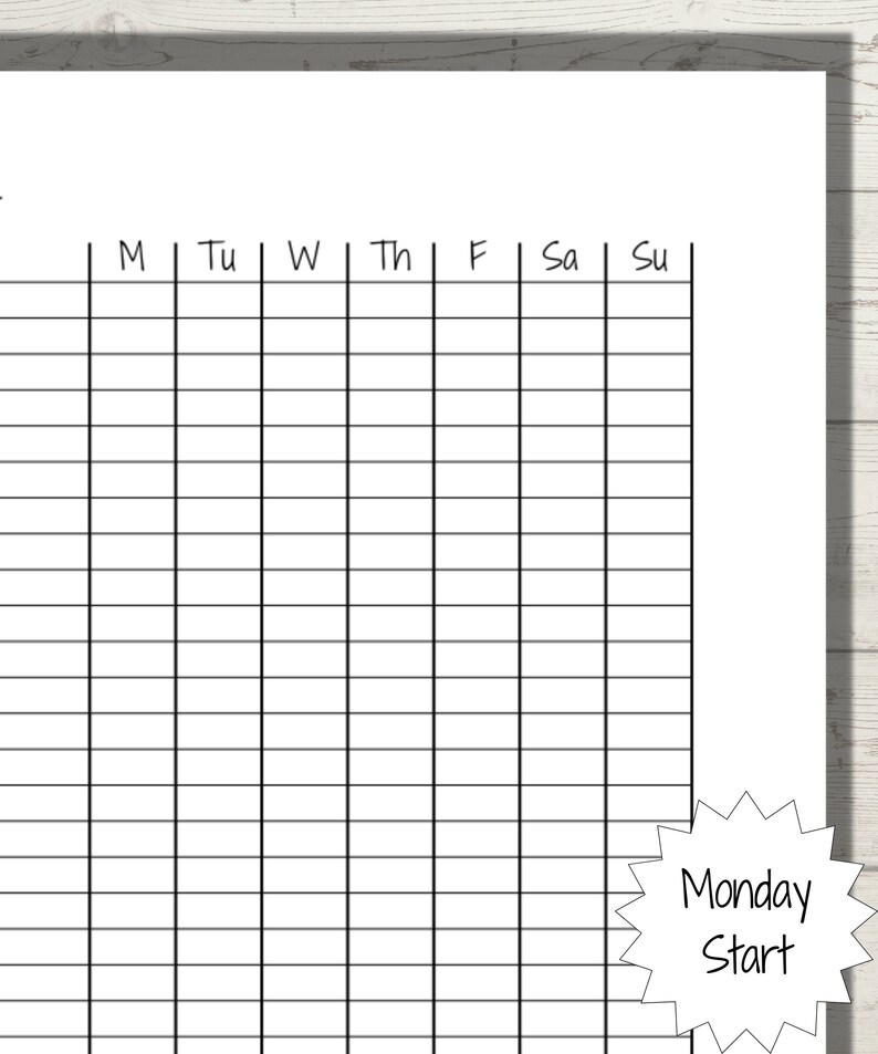 Checklist Template, Daily Habit Tracker, Cleaning Checklist, Household ...