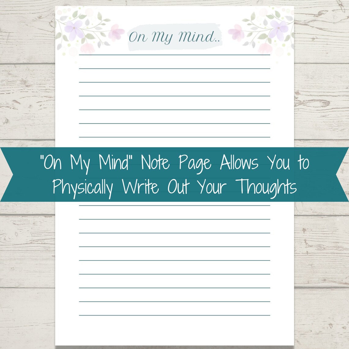 Printable Stationary Notes Page Printable Printable Notes - Etsy