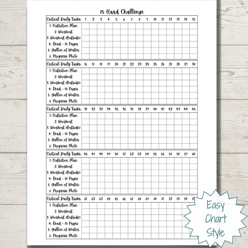 75 Hard Printable 75 Hard Checklist 75 Hard Challenge Etsy Finland 75 Hard Printable 75 Hard Checklist 75 Hard Challenge Etsy Finland
