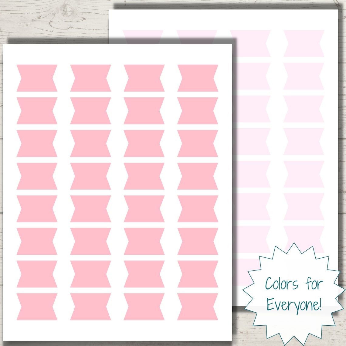 Printable Tabs Template, Planner Printable Tabs, Binder Divider Tabs ...