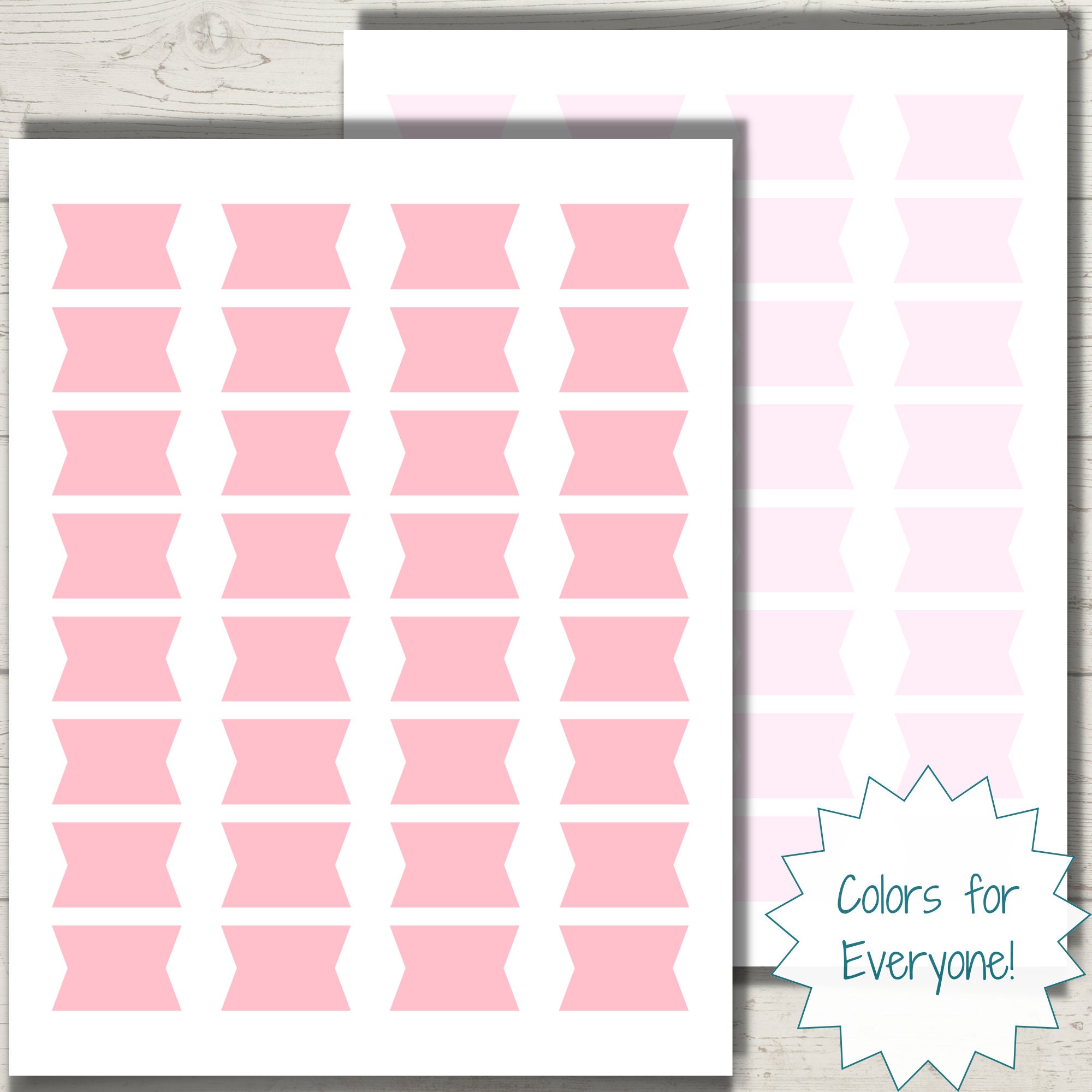 Printable Tabs Template, Planner Printable Tabs, Binder Divider Tabs ...