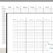 Half-hour Weekly Schedule Chart: Printable Horizontal Planner (PDF) - Etsy