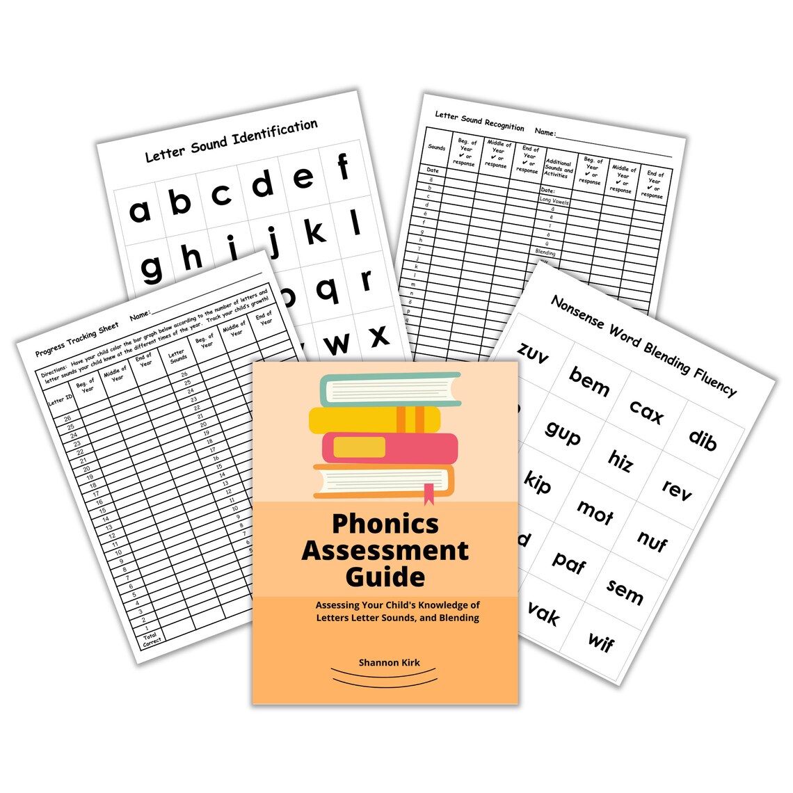 Phonics Assessment Guide - Etsy
