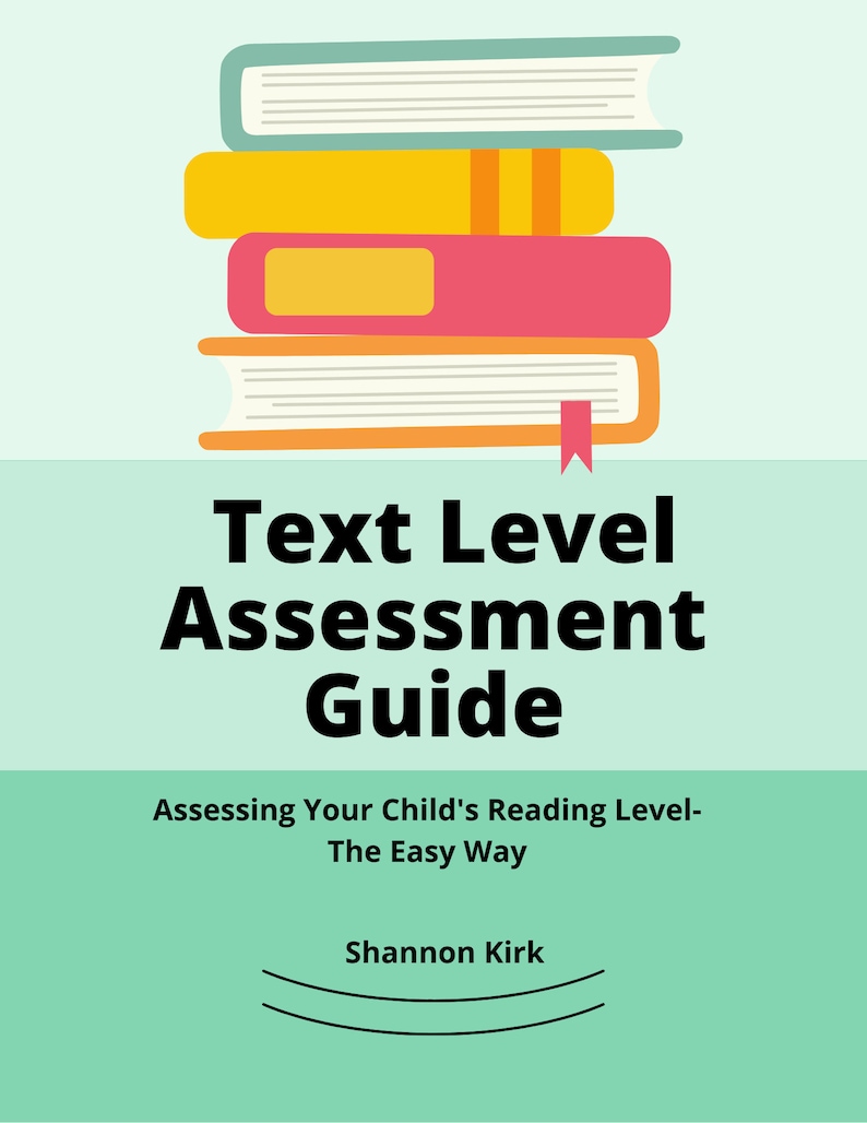 Reading Text Level Assessment Guide - Etsy